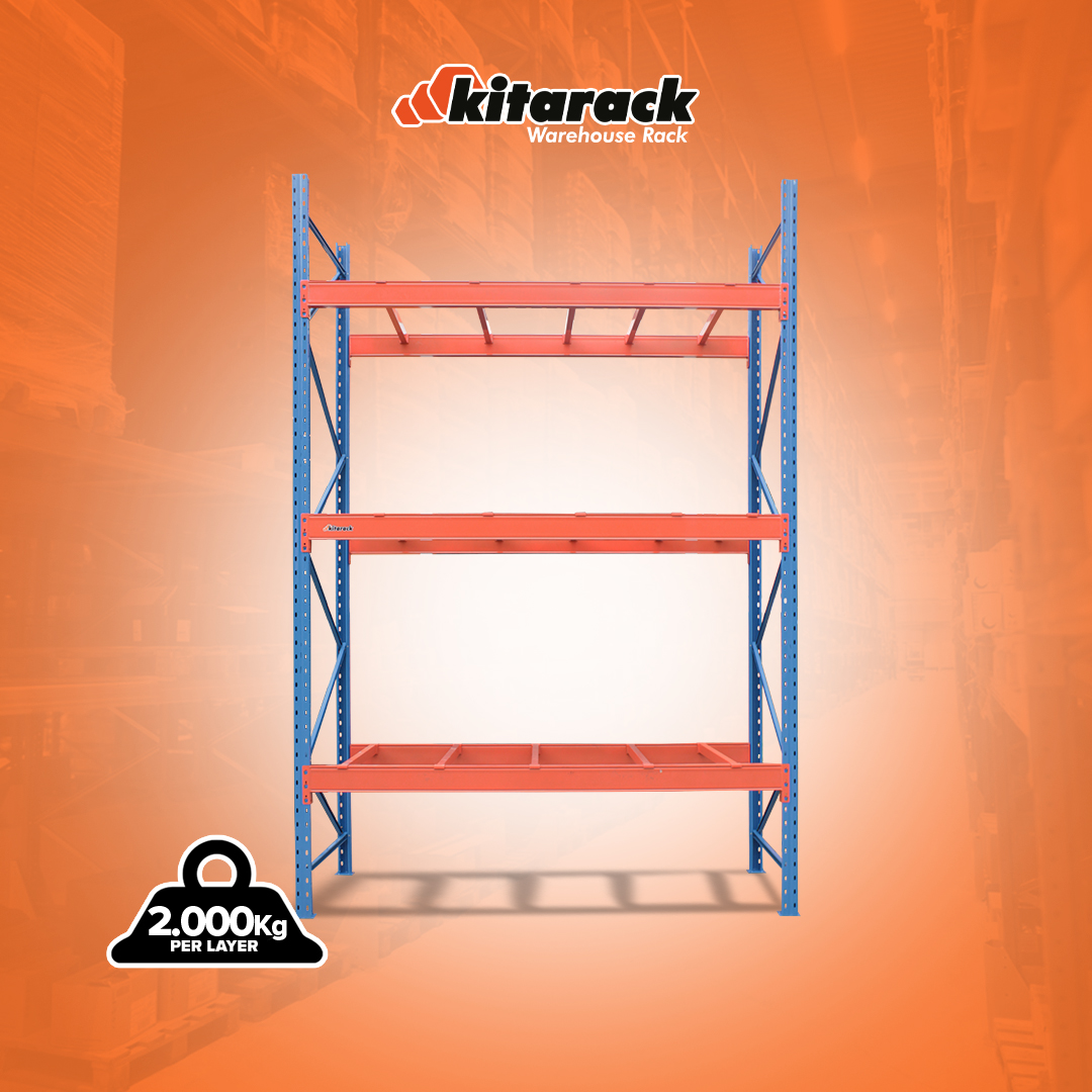 Pallet Rack 3040 3 Layer | Sistem Gudang