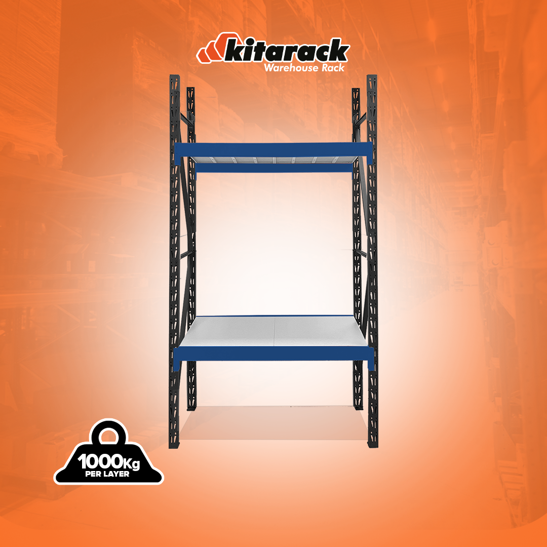 Rak Heavy Duty 200x300 2 Layer | Kuat dan Stabil